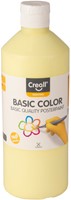 Plakkaatverf Creall basic pastel geel 500ml Muldi