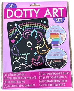 Knutselset 3D Dotty art assorti Muldi