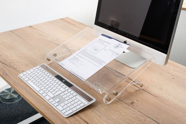 Documenthouder Ergofy verstelbaar A3 transparant Muldi