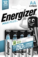 Batterij Energizer Max Plus 4xAA alkaline Muldi