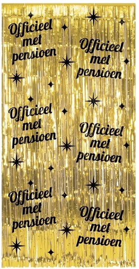 Classy Party Curtain Pensioen Muldi