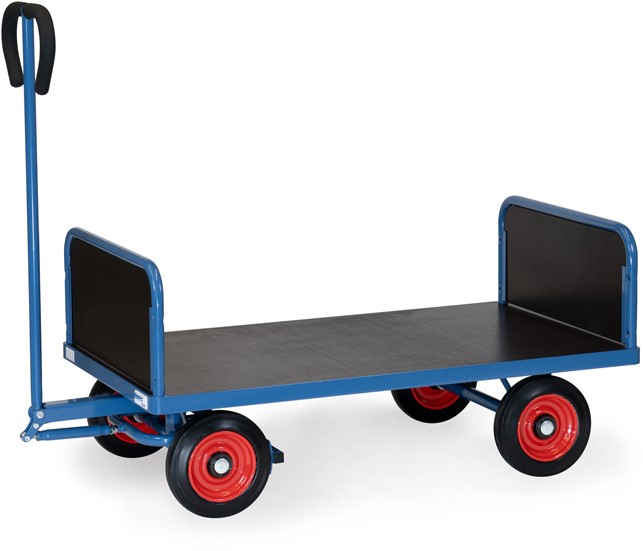 Handtrekwagen met 2 kopwanden 4022V | Fetra